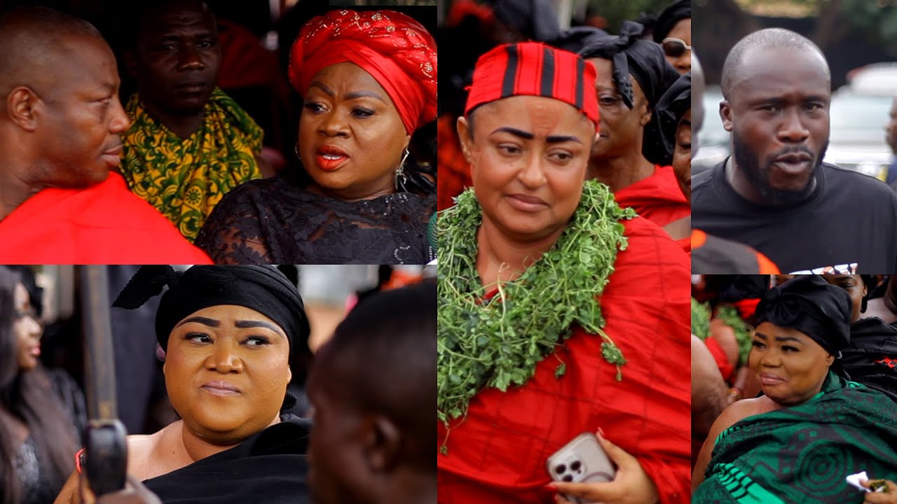 Mercy Asiedu & Husband Dash 100k Cash To Matilda Asare At Mum Funeral ...