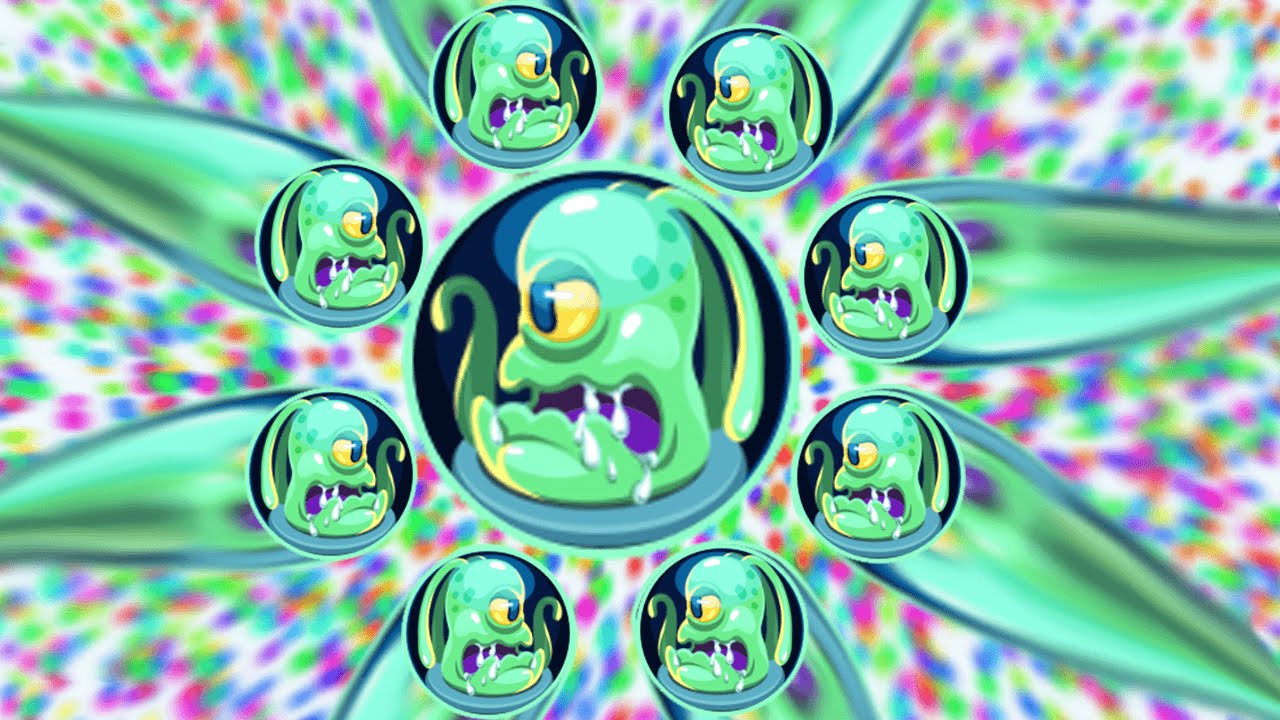 Agario Slime Face Alien Invasion Solo Dominating! (Agar.io Best Moments ...