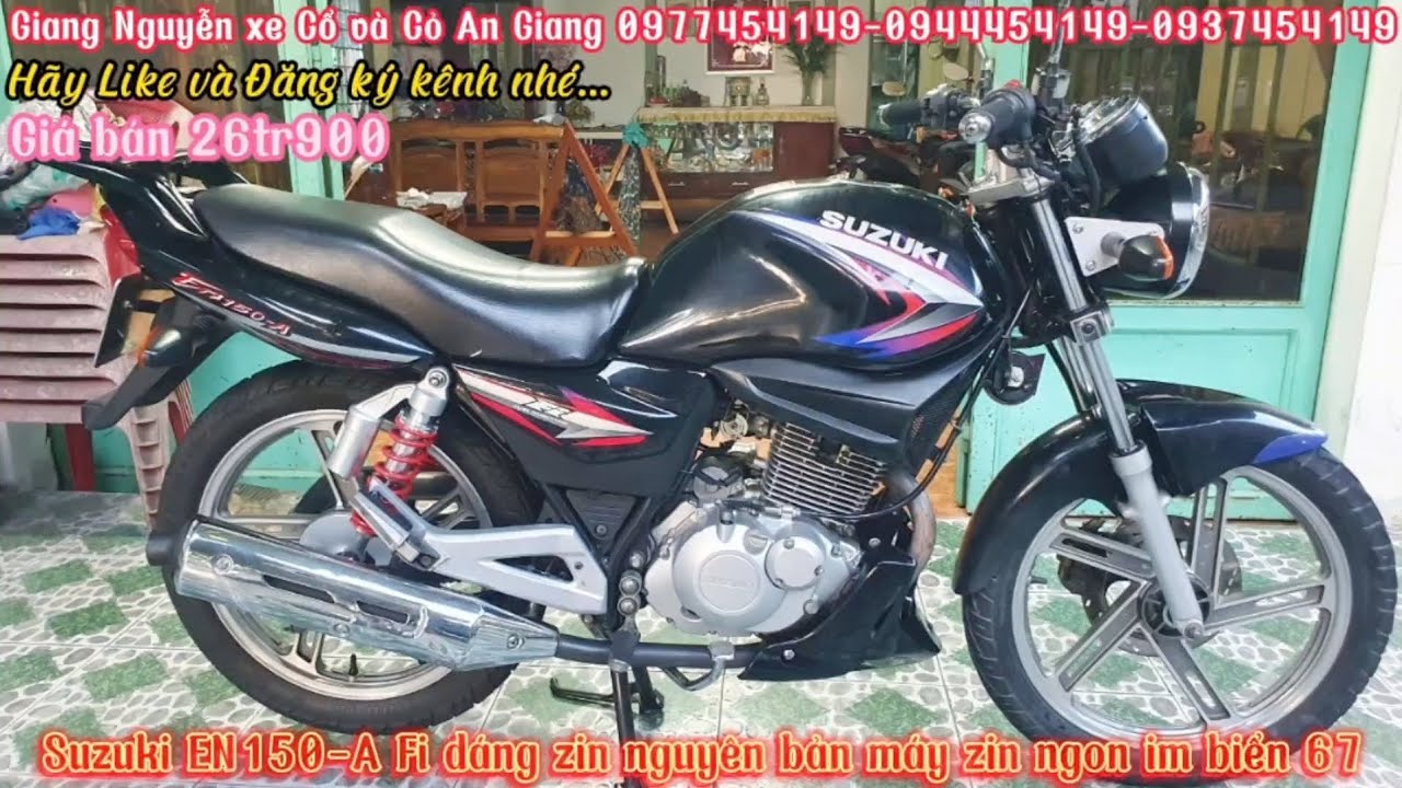 Suzuki EN150-A Fi đời 2013 dáng zin máy ngon im ko hú dàn long sạch đẹp ...