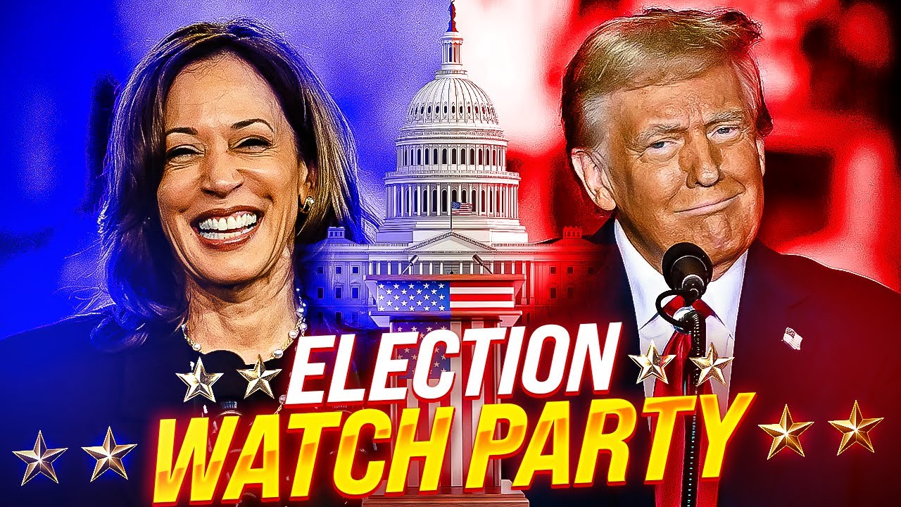 🇺🇸 USA Presidential Election Watch Party! - YouTube