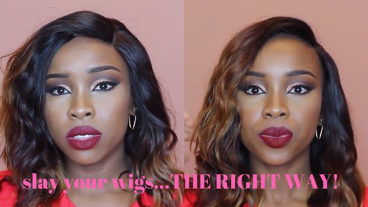The right way to properly fit and wear your wigs |Ammie N - YouTube