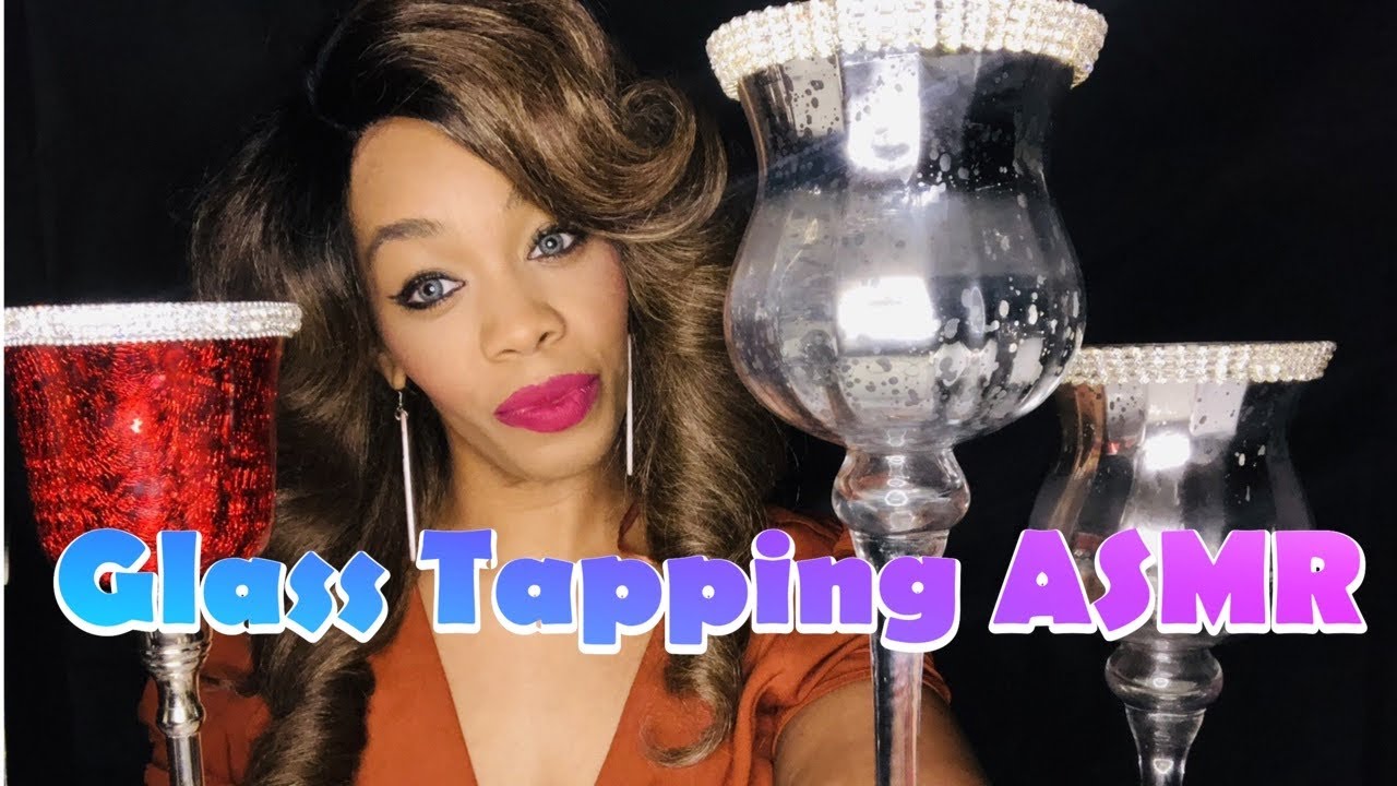 [ASMR] Binaural Glass Tapping Objects Whispering - YouTube