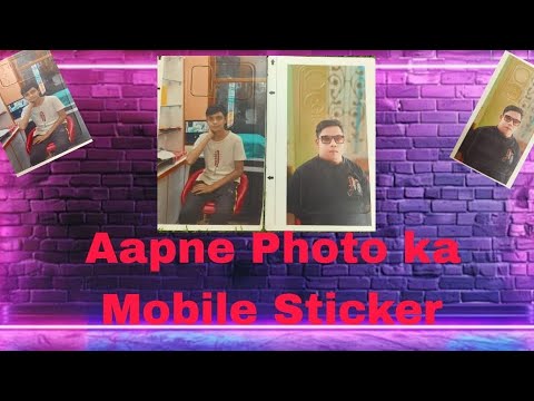 apne Photo ka sticker ban Raha hai Ayan mobile shop me (Madna, Raghunathpur, Murshidabad, WB ...