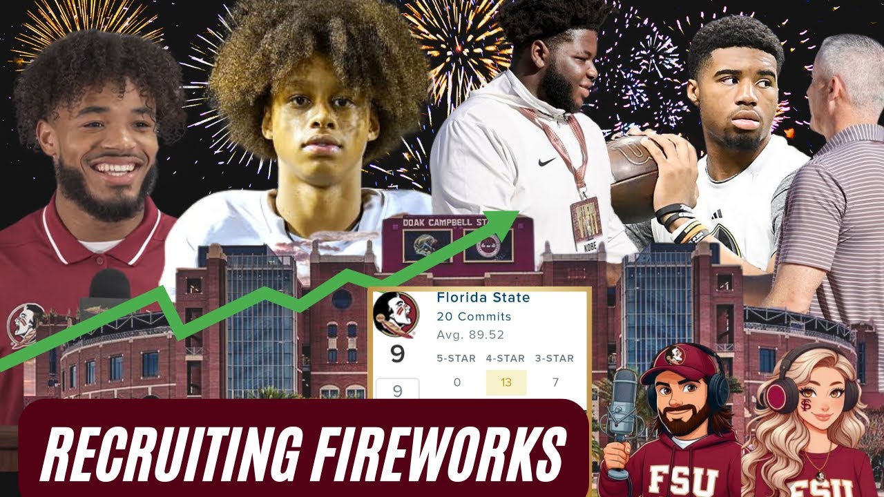 FSU Football Recruiting SURGING, +22 Million Rev Share, Bulletin Board ...