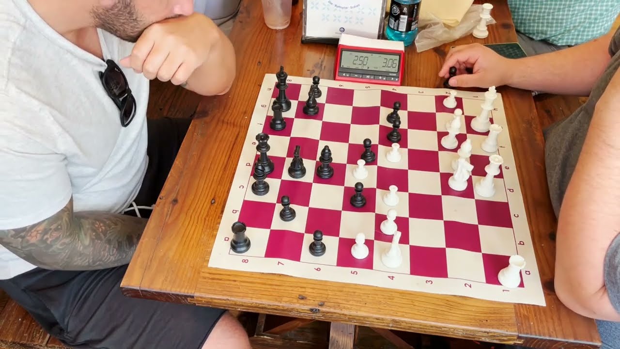 Chris vs Josh 2 - blitz chess G/3 +2 2022/08/07 - YouTube