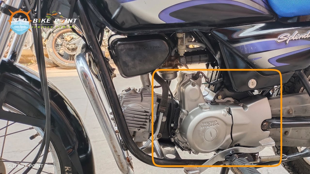 A splendor with self start old model bike || SLD BIKE POINT® HYD - YouTube