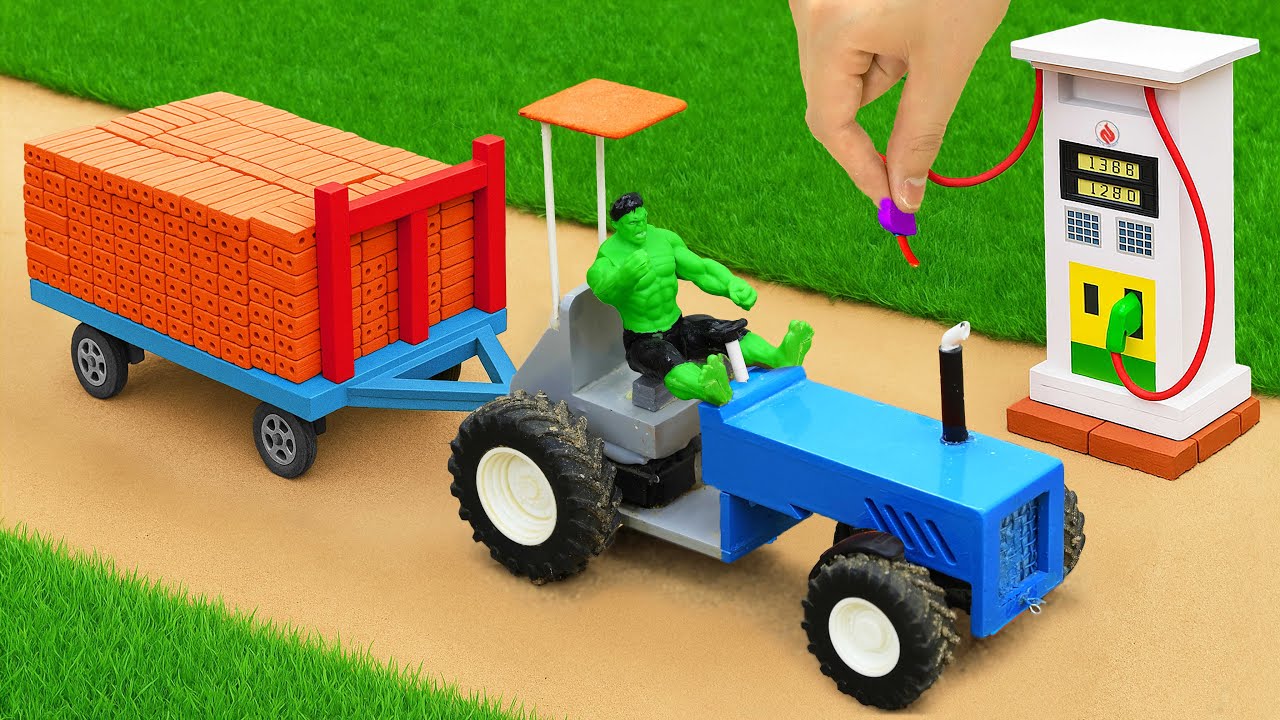 Top most creative Diy mini tractor videos of farm animals , machinery ...