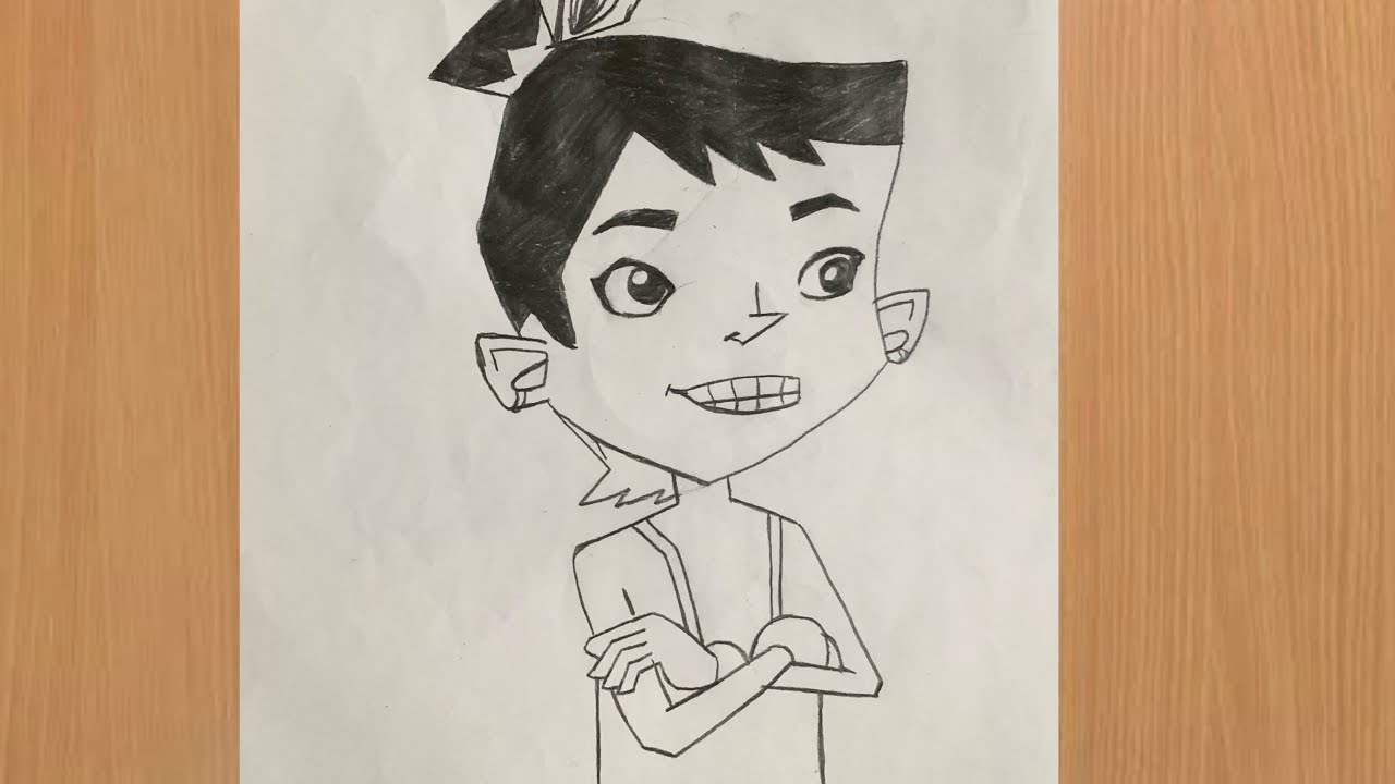 How to Draw kris(Roll no 21) || Easy pencil sketch - YouTube