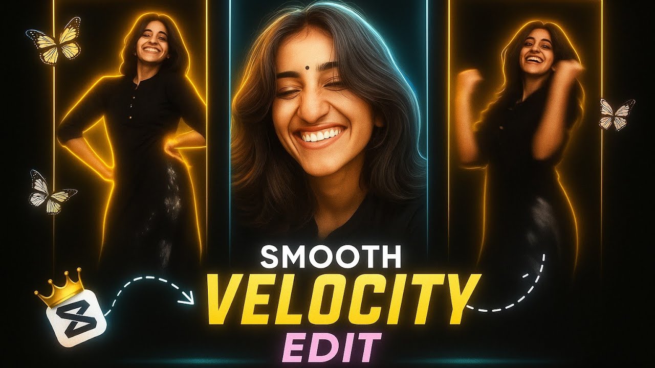 Smooth Velocity Edit Tutorial | CapCut Velocity Editing Tricks 2025 - YouTube