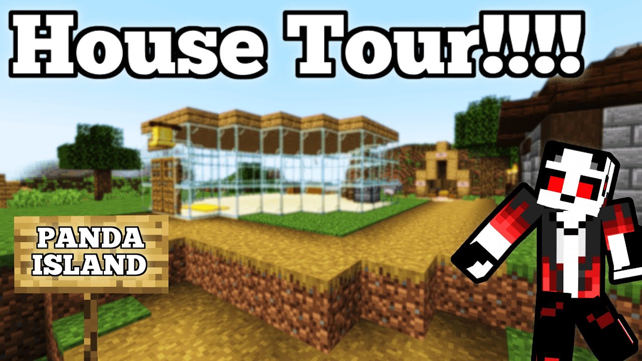 Building houses in Panda Island! (Minecraft EP1 Part 3) - YouTube