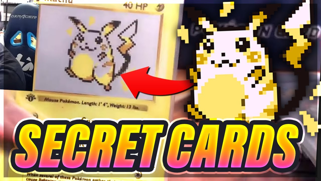 CARDS YOU HAVE NEVER SEEN BEFORE! - SECRET Pokemon Cards In My ...