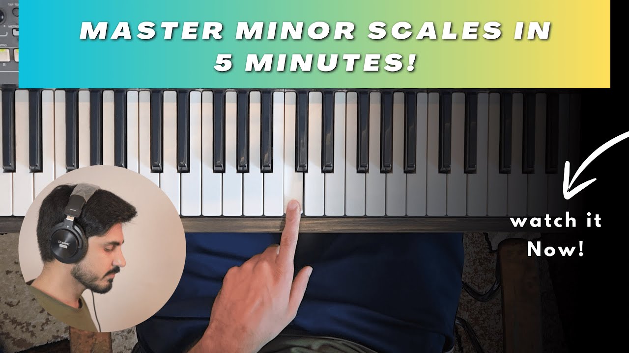 How To Learn and Play Minor Scales within 5 minutes - YouTube