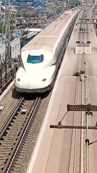 N700A G1編成 N700系X78編成 N700S J7編成品川ー武蔵小杉間通過シーン - YouTube