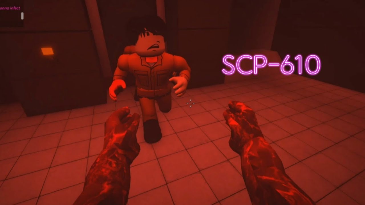 한대만 맞아도 감염? SCP-610 ROBLOX SCP rBreach - YouTube