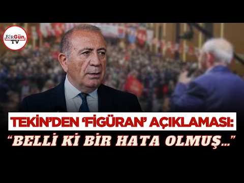 Kayyum Gürsel Tekin’den ‘figüran’ açıklaması: “Belli ki bir hata olmuş…”