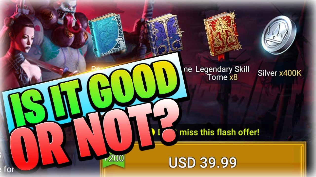 ⚡Today's LIGHTNING OFFER | Good or Trash? | RAID Shadow Legends - YouTube