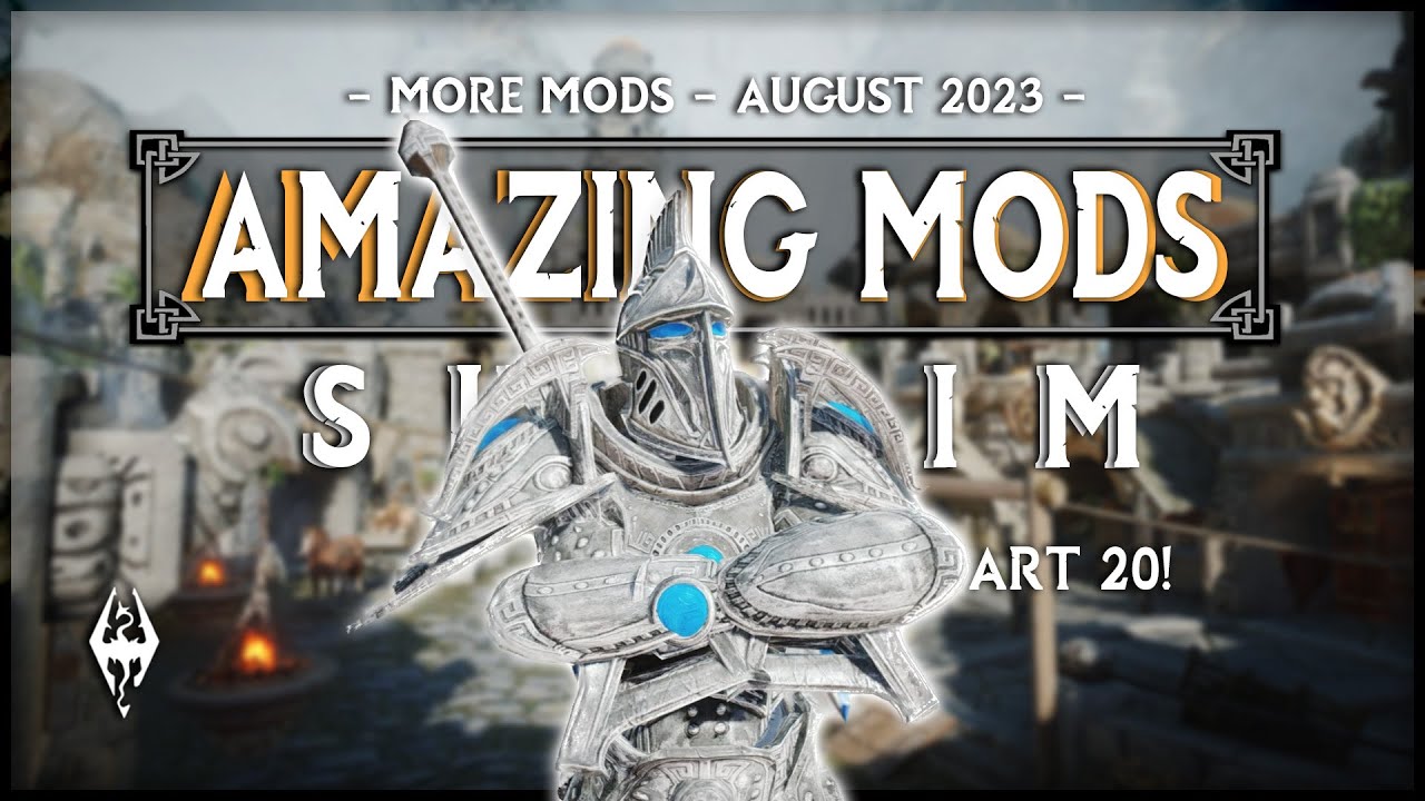 10 NEW Amazing Skyrim Mods! (Grass Mod, Weapon, Location Overhaul, and ...
