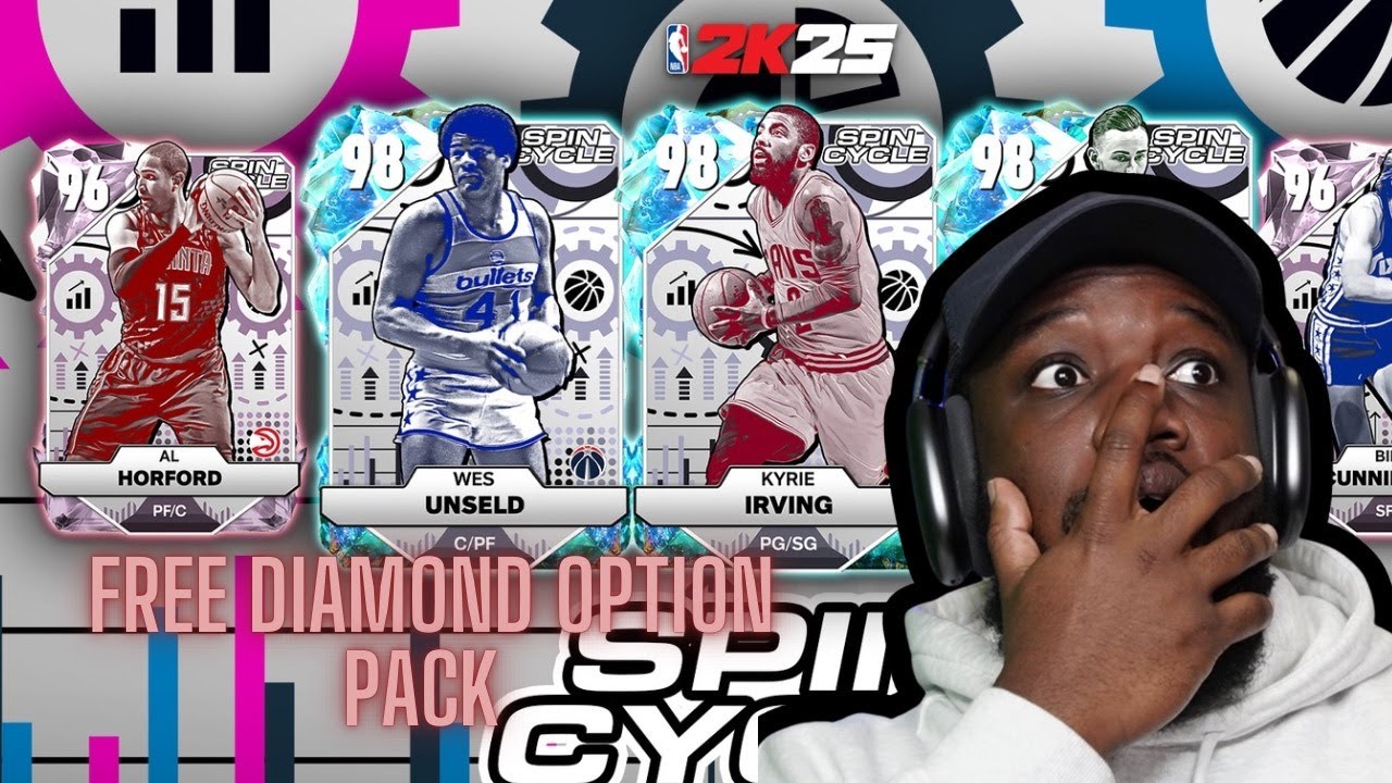 2K25 Spin Cycle Free Diamond Option Pack! 💎 Best Reward of the Season ...