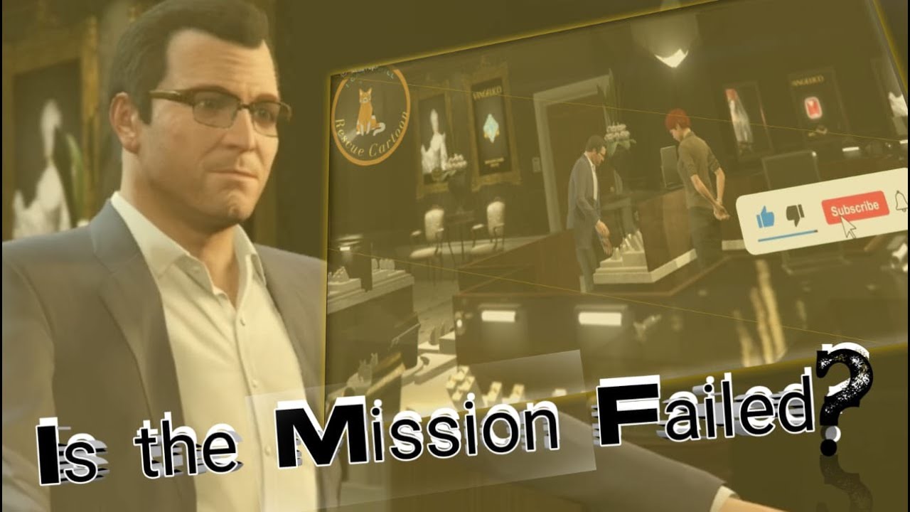 Is the mission Failed || GTA V ||rescuecartoon - YouTube