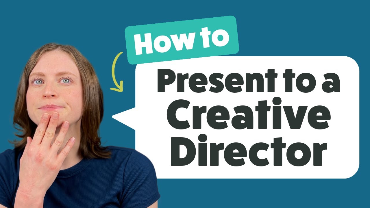 How to Present Ideas to Creative Director With Confidence - YouTube