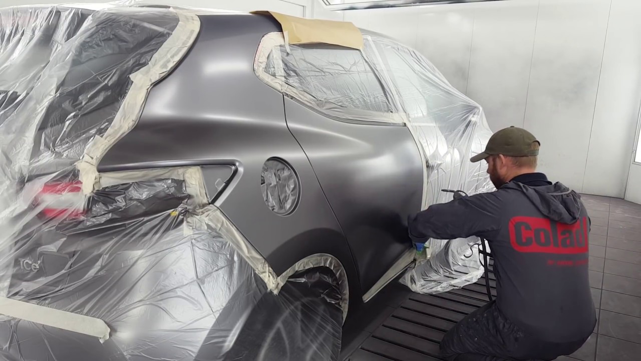 Car Painting: Renault Clio - YouTube