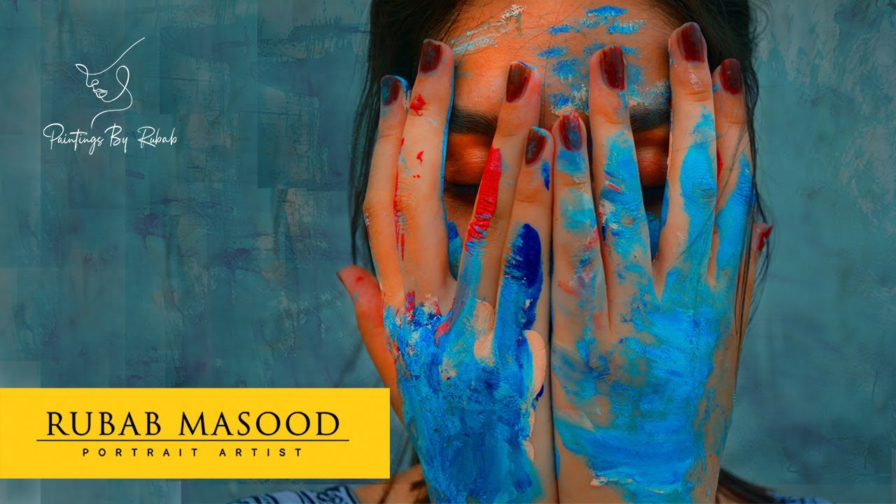 Paintings By Rubab | Artist Intro | Channel Trailer - YouTube