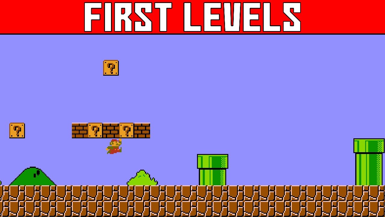 NES First Levels (First Levels in Nes Games) - YouTube