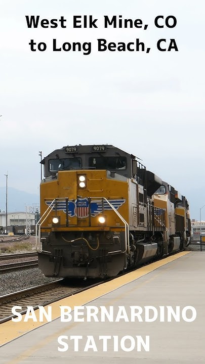 UP 9079 WB CWELB West Elk Mine, CO to Long Beach, CA 5-4-2024 - YouTube