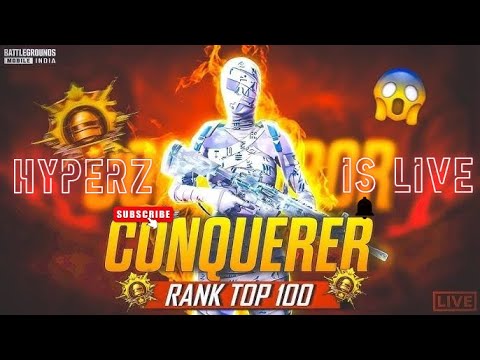 🇮🇳DaY-18 (3.7) update BGMI | 20FPS| PLATINUM TO CONQUEROR RANK PUSH| HYPERZ IS LIVE - YouTube