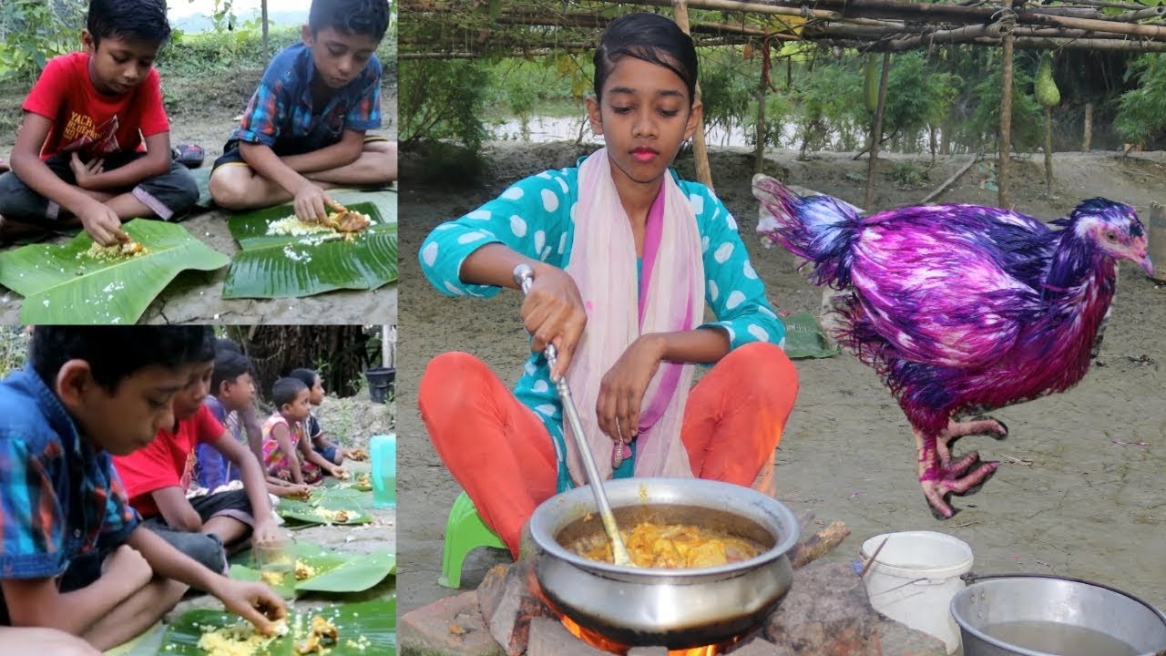 Indian Chicken Recipes | Chicken Masala Recipe Prepared By Village ...