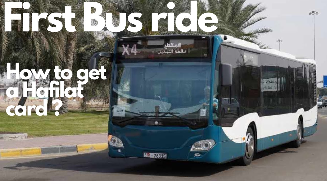 First Bus ride via Hafilat Card - YouTube