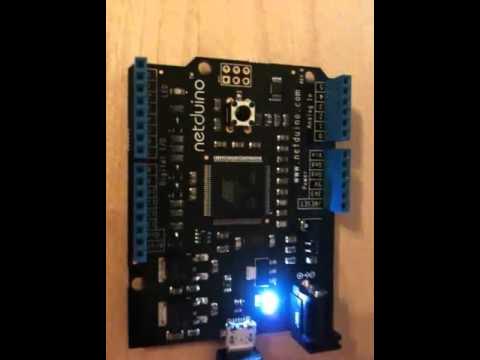 Netduino - First Program - YouTube