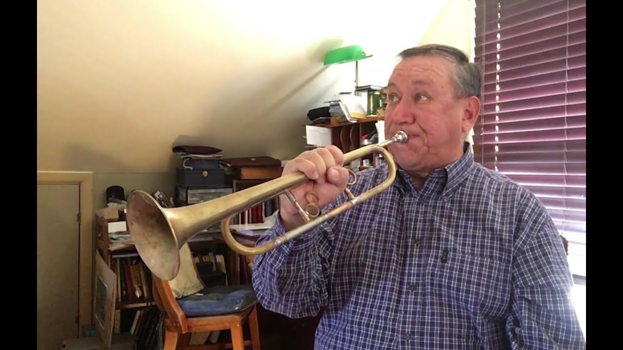 Taps Bugler discusses prototype bugles from B.A.C. Instruments - YouTube