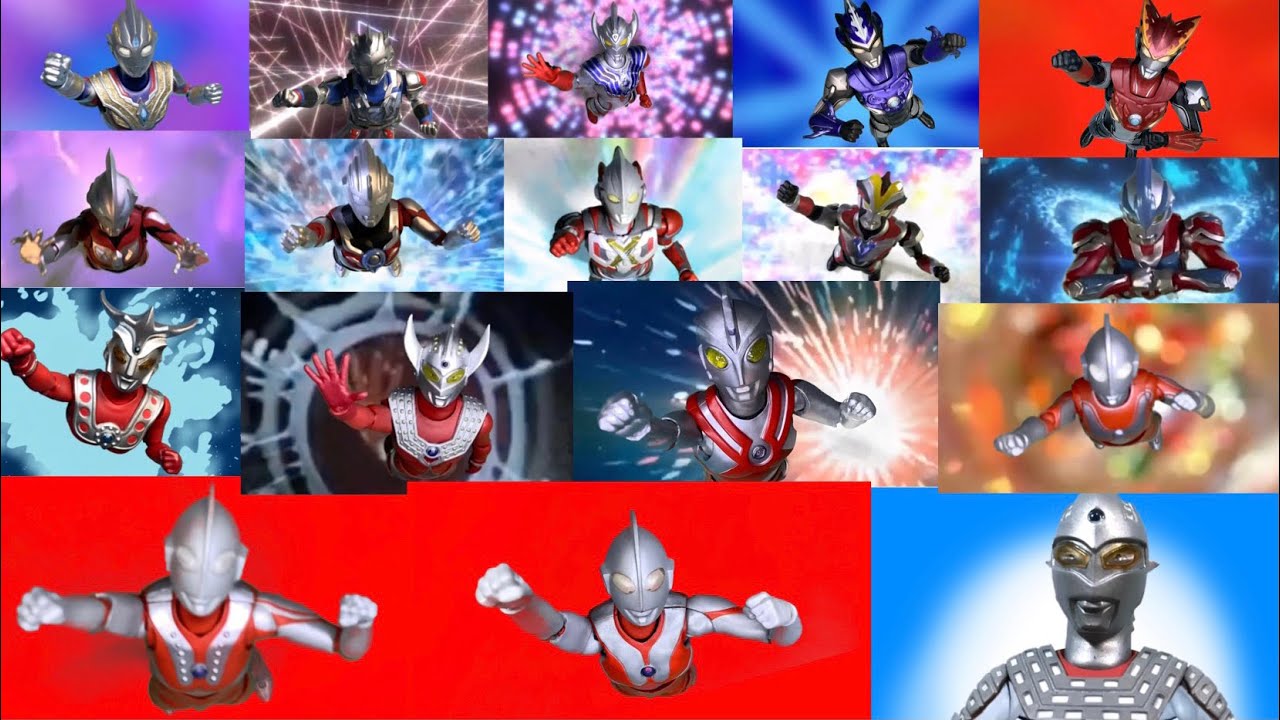 All Ultraman Transformations (that I have so far) | Ultraman ...