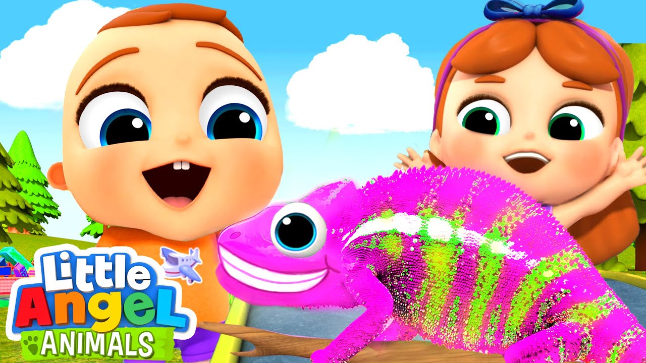 Reptiles Song! | Fun Animal Sing Along Songs by Little Angel Animals ...