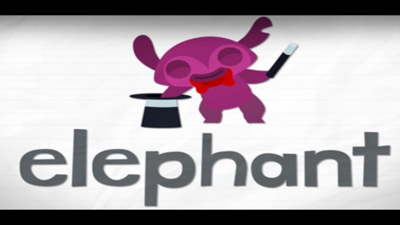 Letter E - ELEPHANT - Endless Reader - YouTube