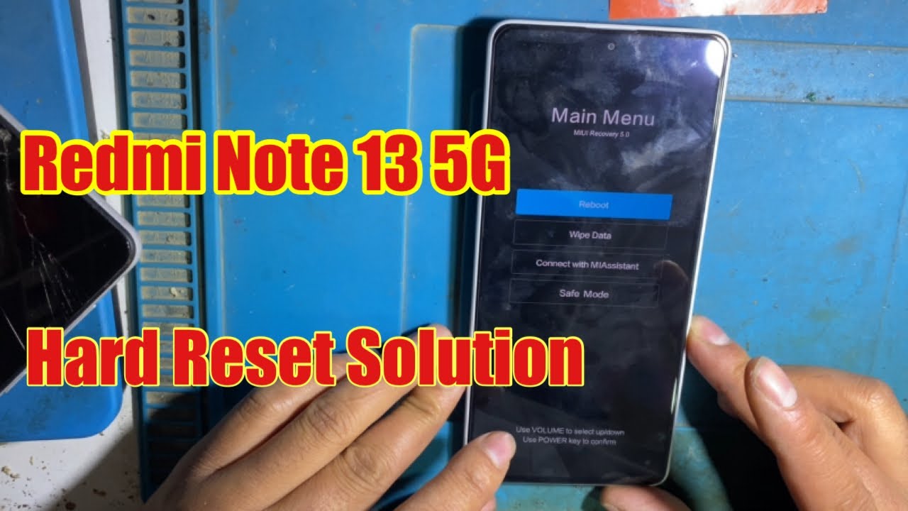 Redmi Note 13 5g Hard Reset | All Redmi Hard Reset Technical Thing ...