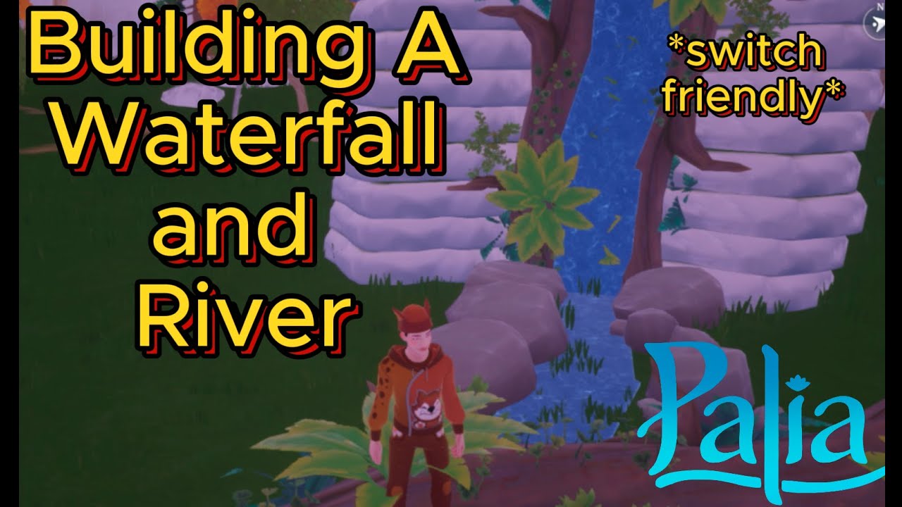 Building a Waterfall and River on Palia - YouTube