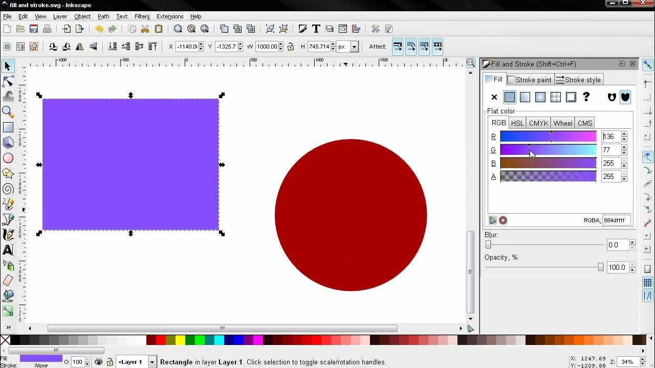 Fill and Stroke PART 1 - Inkscape Beginners' Guide ep32 - YouTube