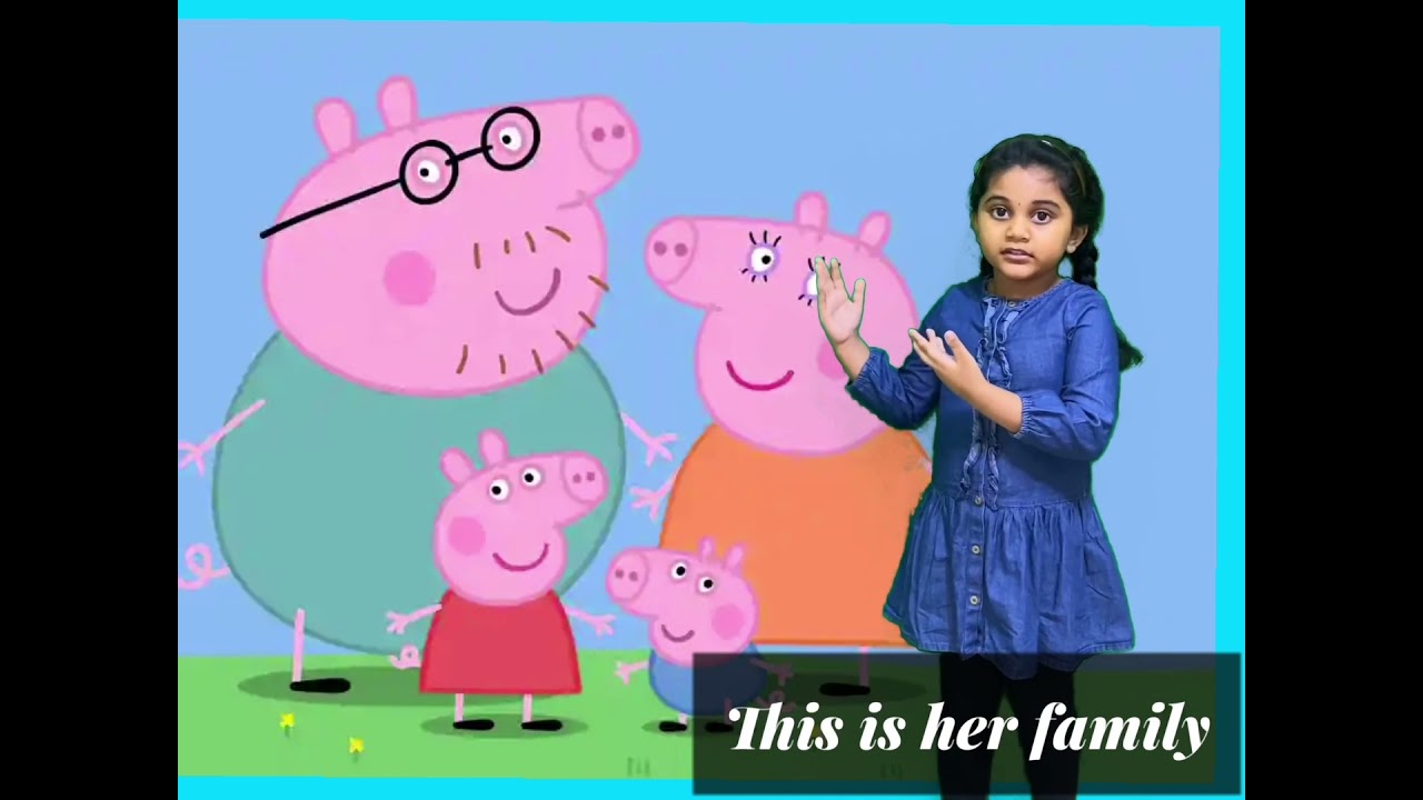 Show and tell activity, My favorite Cartoon character “peppa” - YouTube