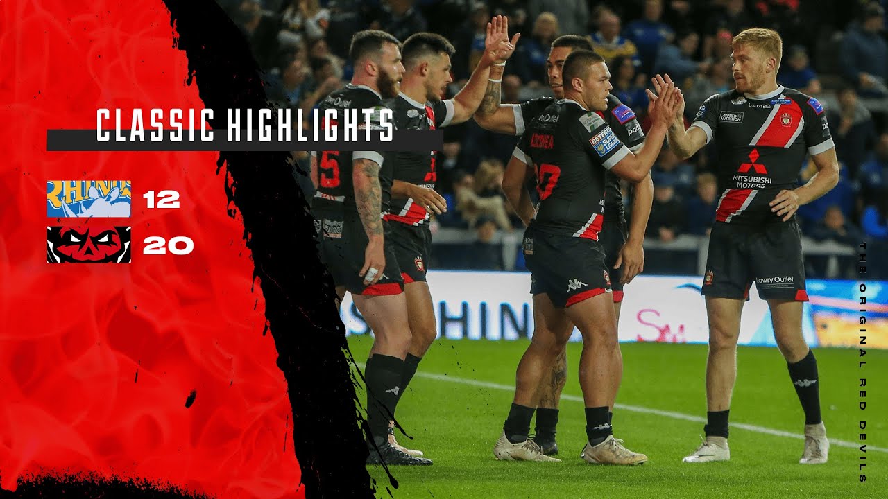 CLASSIC HIGHLIGHTS | Leeds Rhinos 12-20 Salford Red Devils | 2019 - YouTube