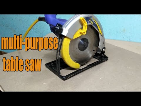 How to make a multi-purpose table saw, make your own table saw | DIY ...