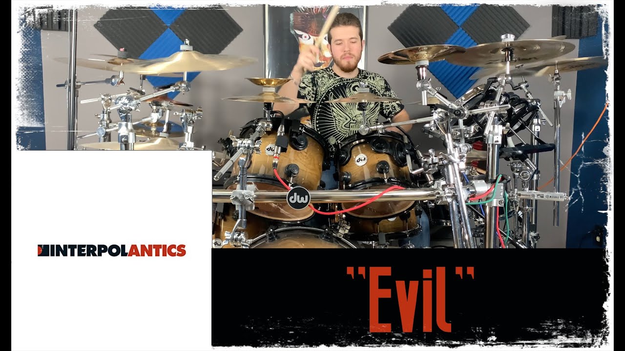 Evil- Interpol- Drum Cover - YouTube