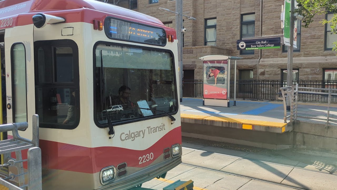 Calgary Transit CTrain LRT SD160 #2230 (Blue Line) 69th Street ...