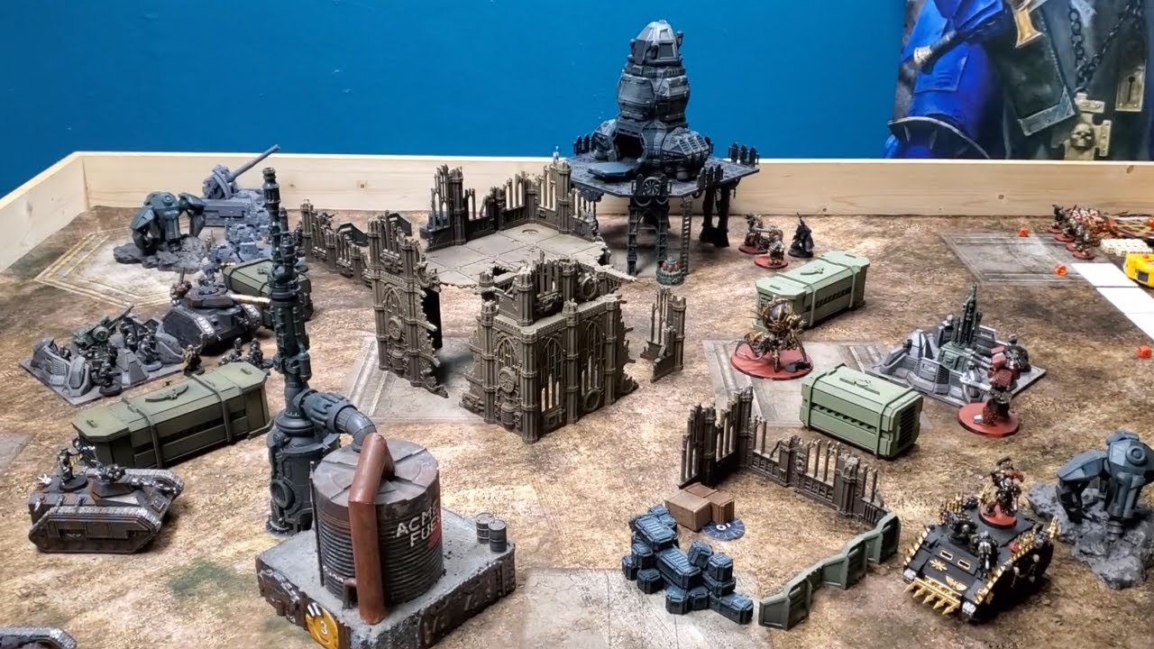 Warhammer 40k Battles - Practice Series Ep. 02: 1500pts Astra Militarum ...