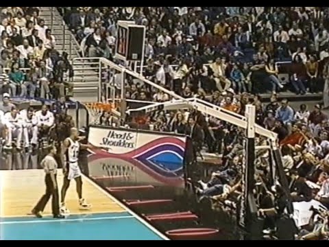 The Shaq Stack: Shaq Proofing the Rims in San Antonio - YouTube
