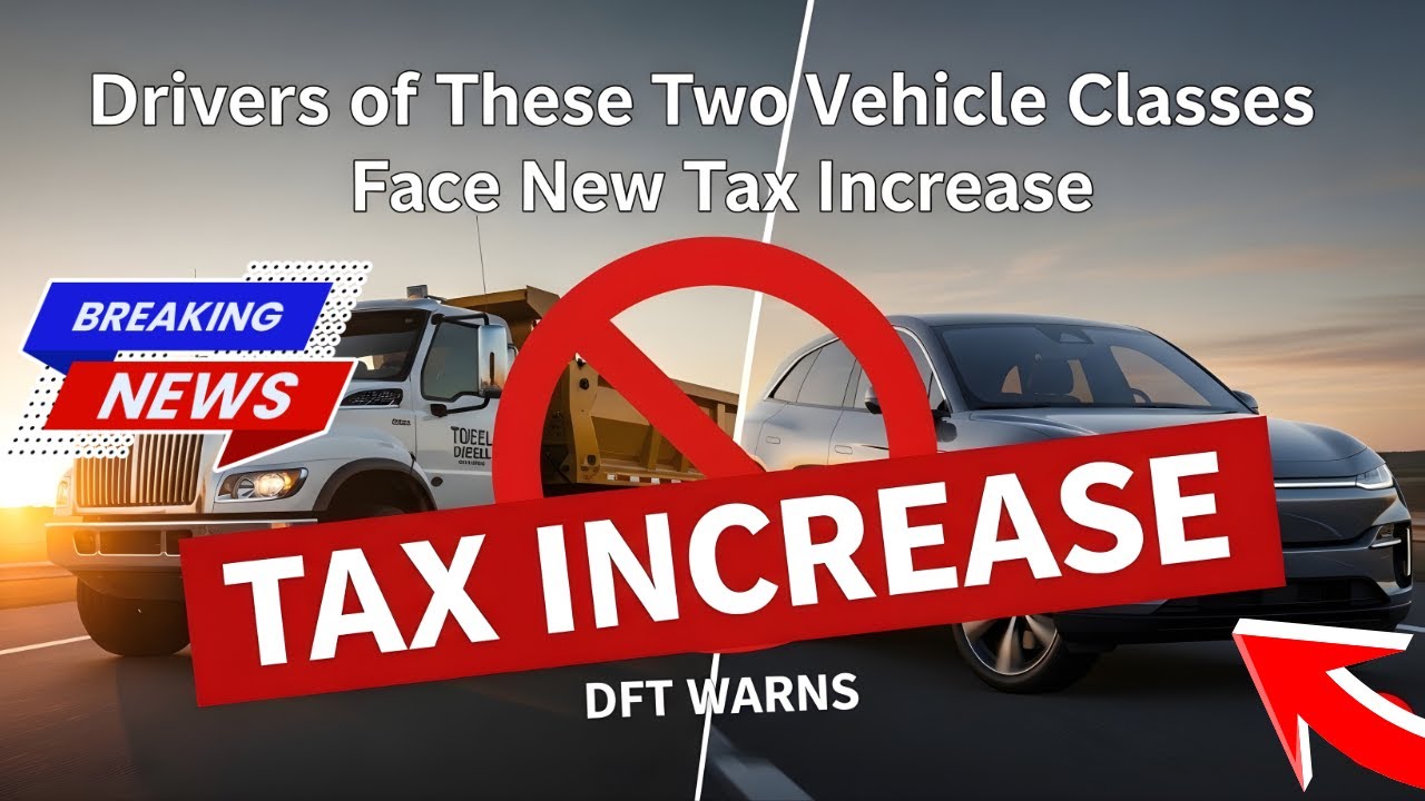 🚗 Drivers of These Two Vehicle Classes Face New Tax Increase, DFT Warns ...