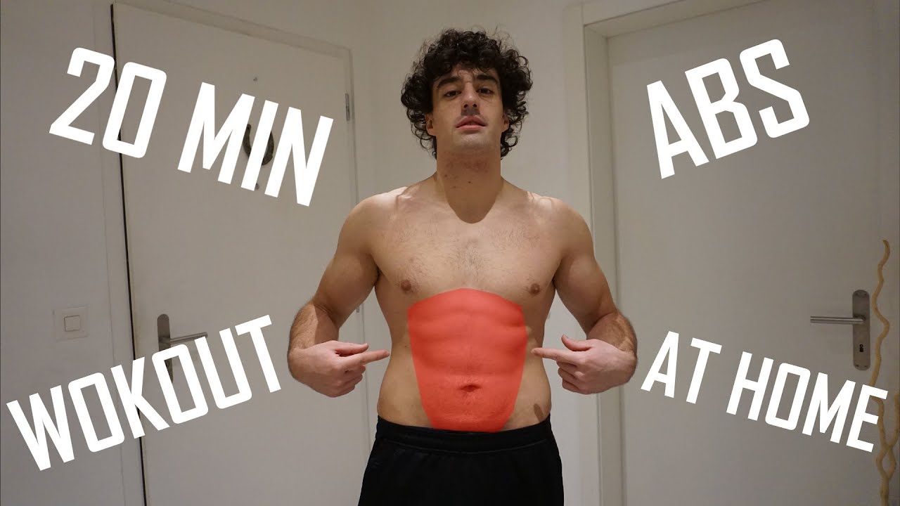 20 MIN AB WORKOUT (HOME WORKOUT) - YouTube