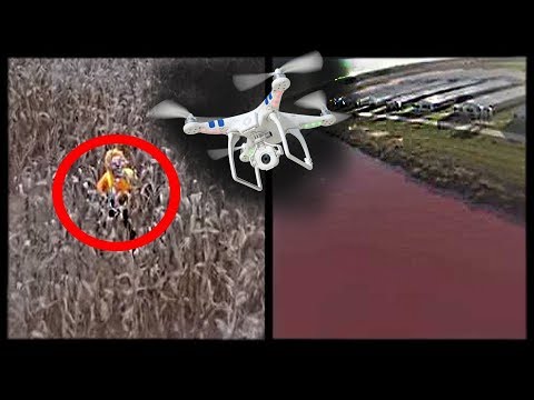 Top 5 Scariest & Most Intriguing Videos Captured by DRONES - YouTube