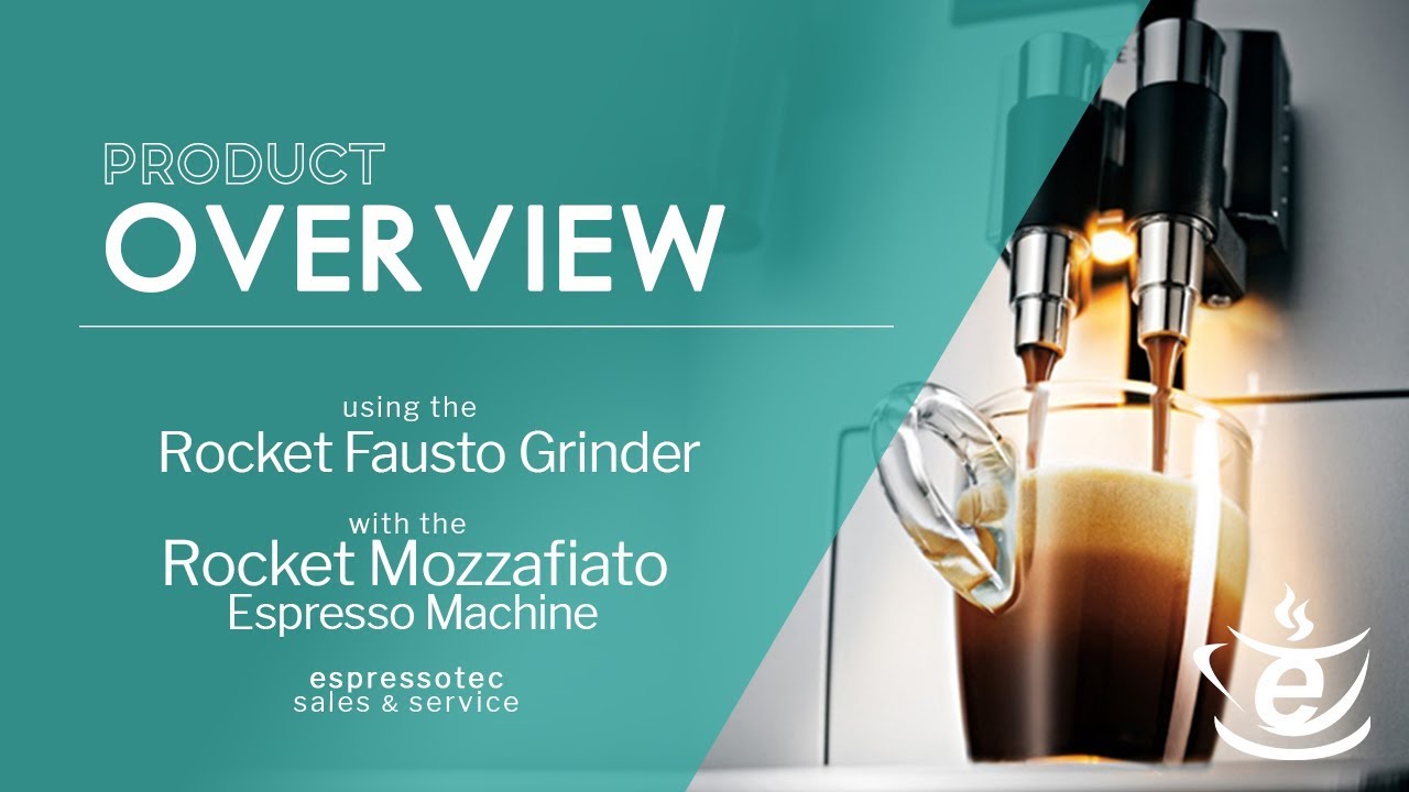 Using The Rocket Fausto Grinder with The Rocket Mozzafiato Espresso ...